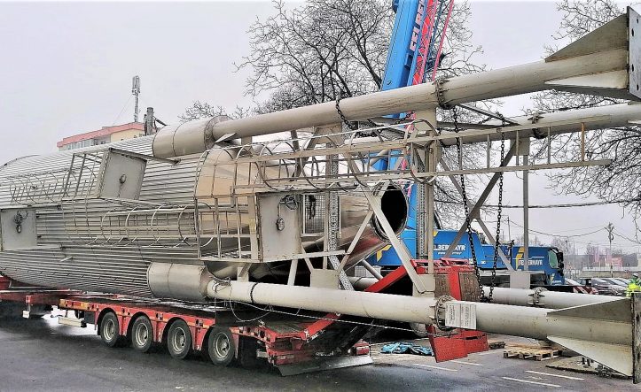 Repoziționarea unui siloz agabaritic - RapGroup